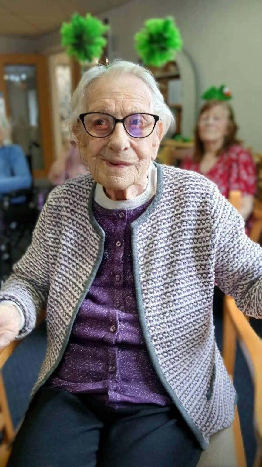 Resident Stories: Knit & Natter with Marjorie - Knights Care