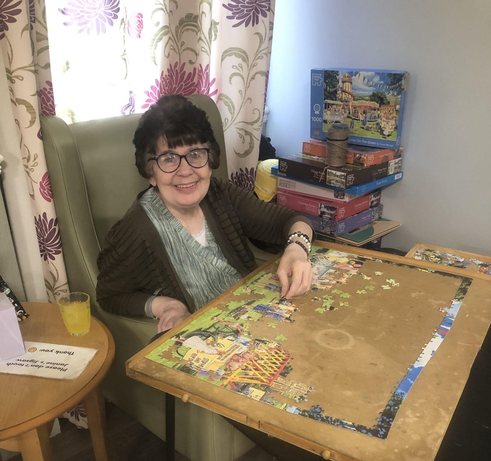 Resident Stories: Janine, The Heart Behind Every Puzzle - Knights Care